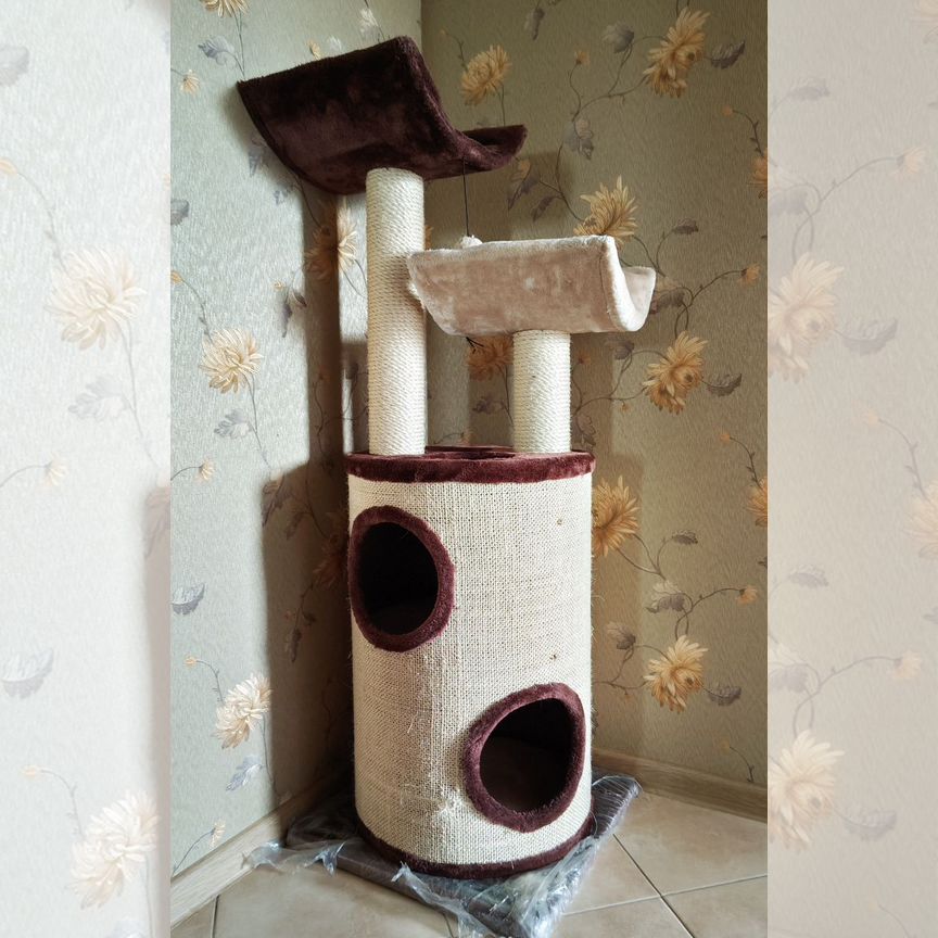 Когтеточка с домиком бу