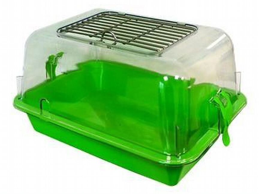 15023 террариум большой с метал. дверкой прозрачны