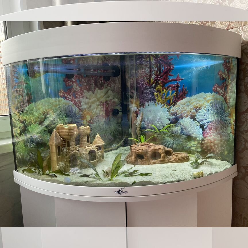Аквариум с тумбой 130л