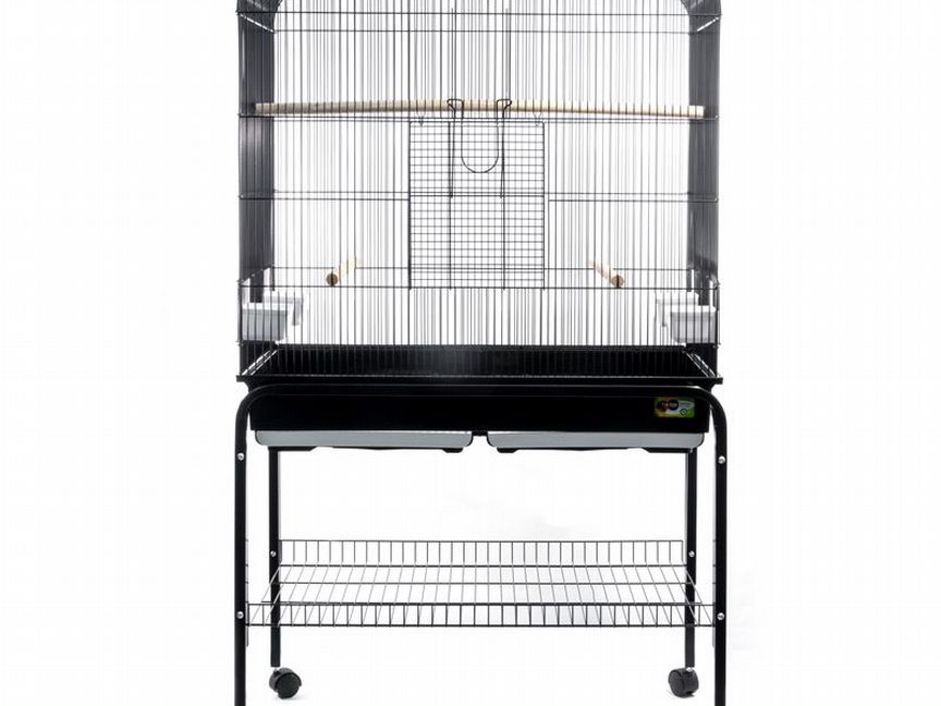 Клетка для птиц Triol 40001, черный, 86*50*155 см