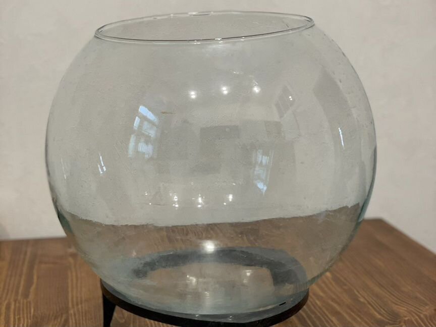 Аквариум круглый СССР 25 литров