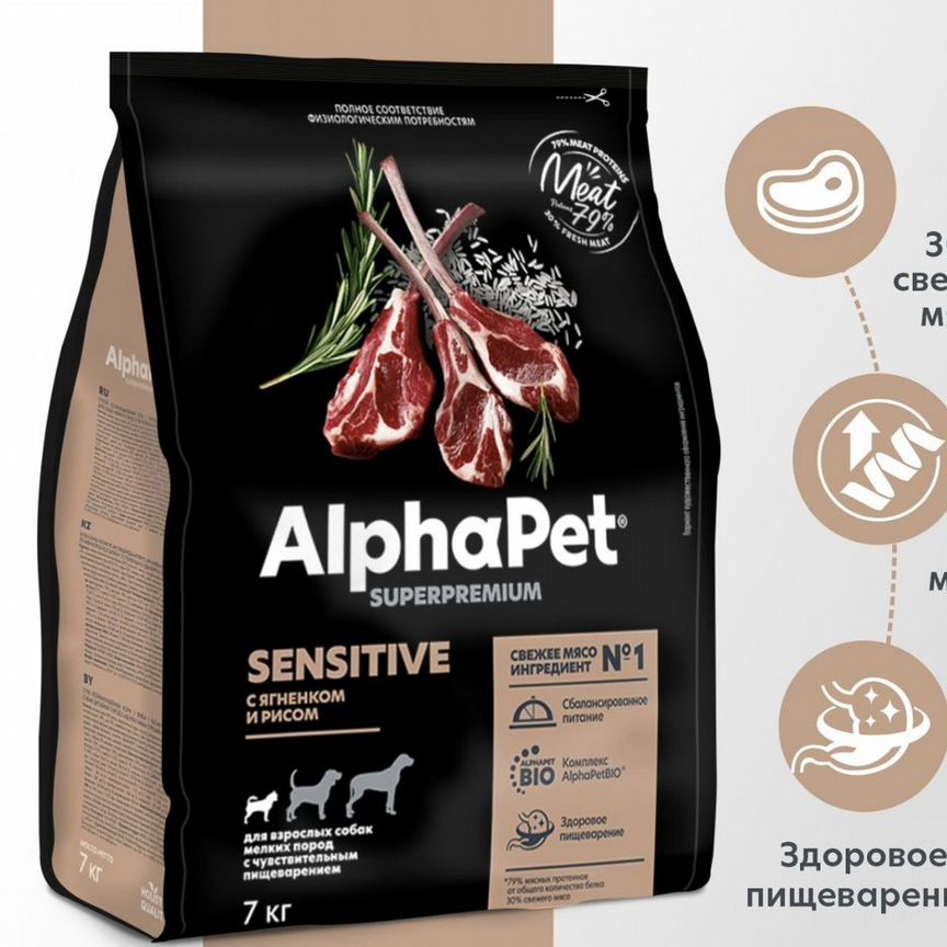 Корм для собак alfapet