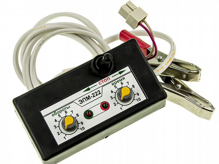 Блок управления электродвигателем привода медогонк