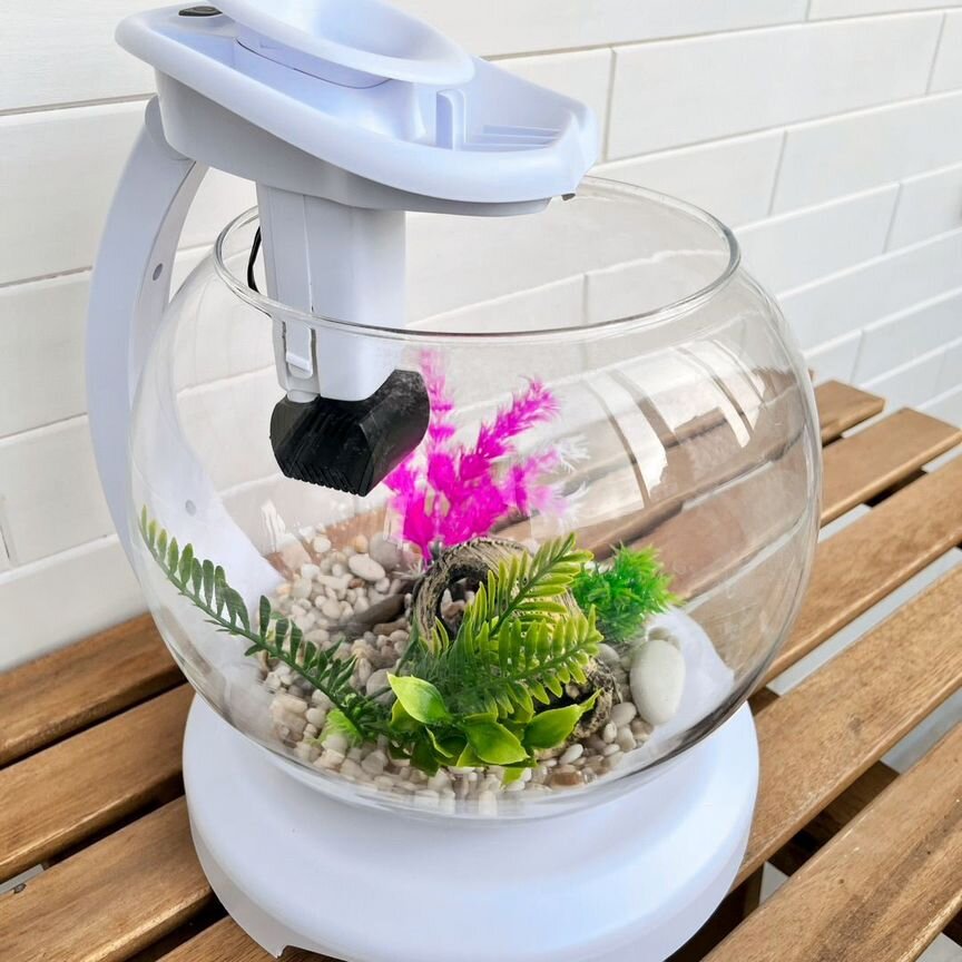 Аквариум Tetra Duo Waterfall Globe круглый