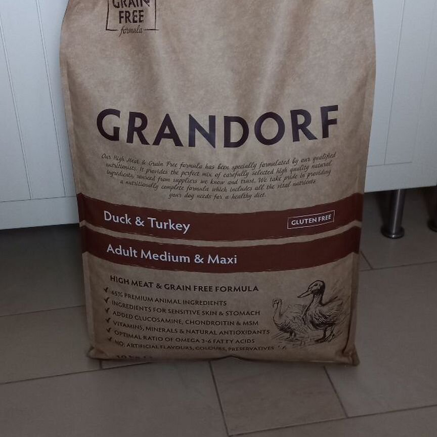 Корм для собак grandorf 10кг