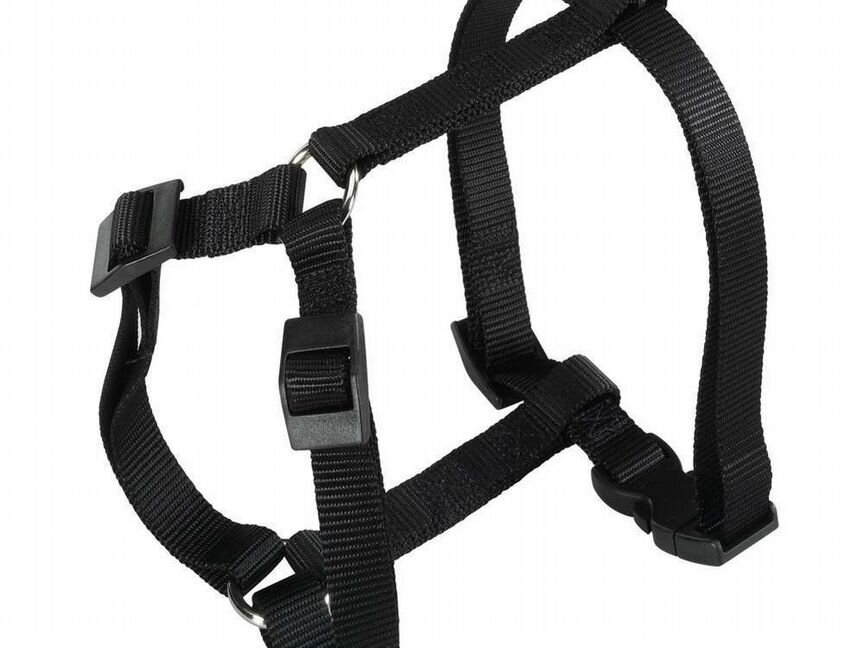 Шлейка Ferplast Champion M нейлон Черная Италия