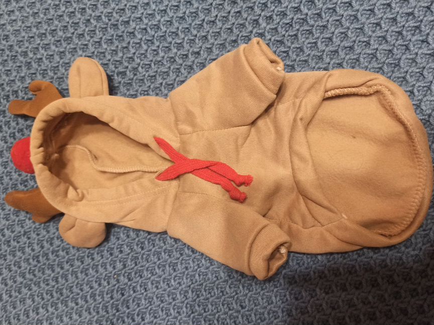 Новогодний комбинезон для собачки