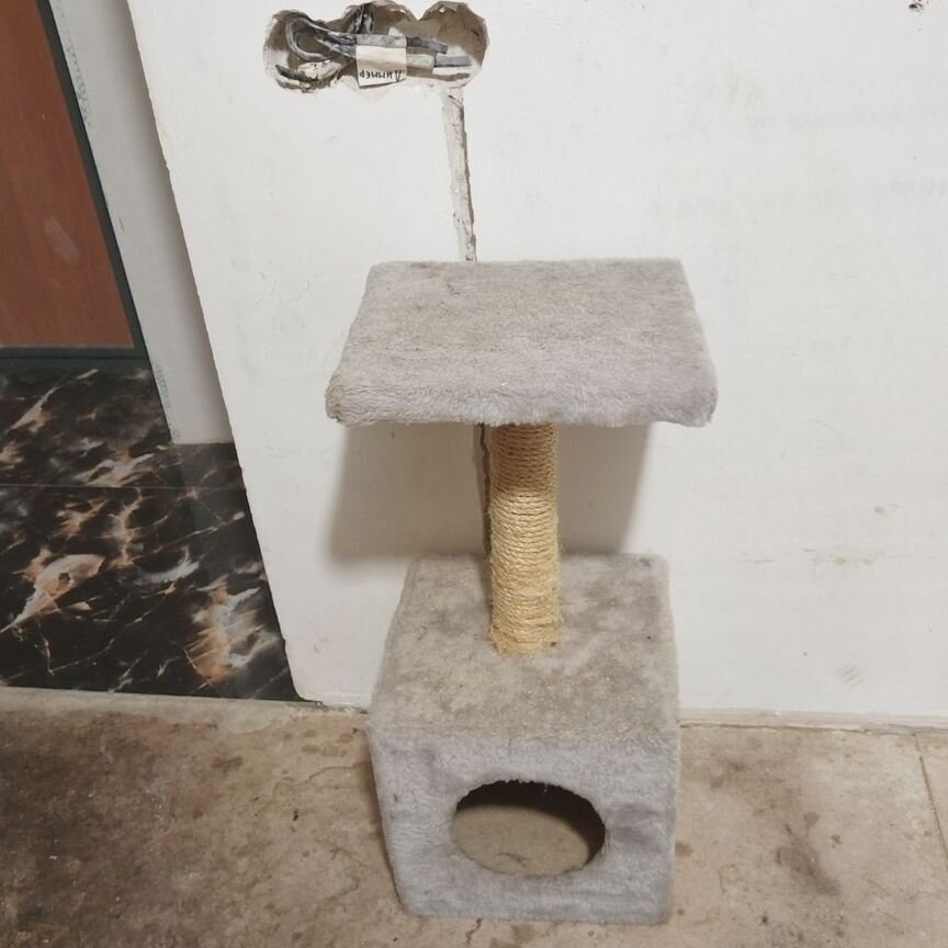 Когтеточка, домик для кошки