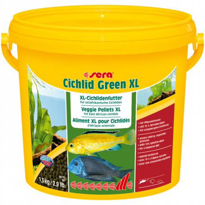 Корм для рыб Sera Cichlid Green XL 3,8л