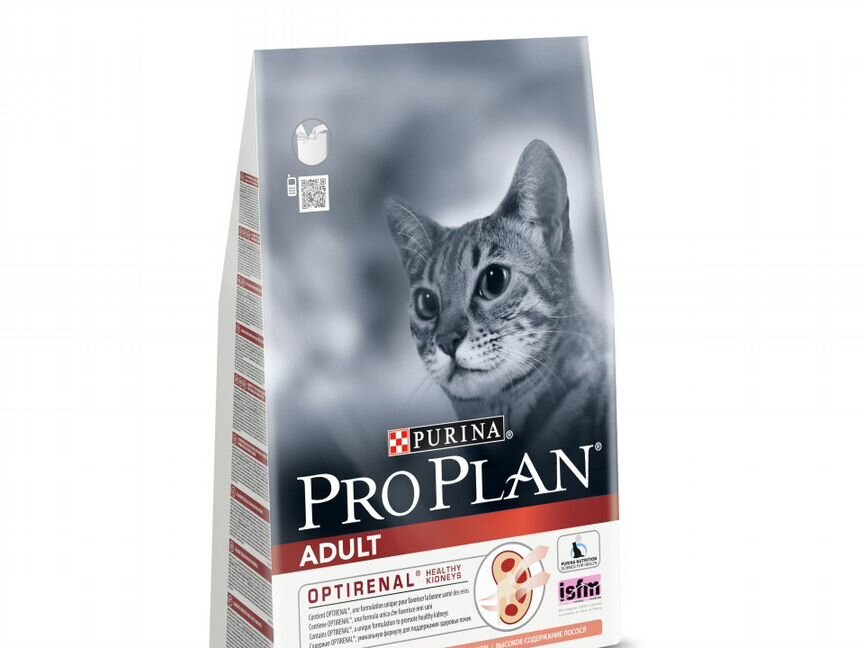 Корм для кошек Pro Plan с лососем