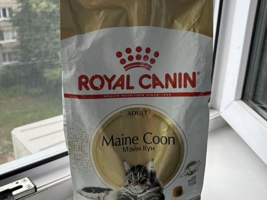 Корм для кошек royal canin maine coon