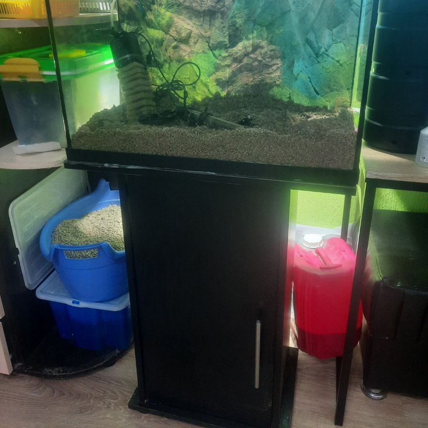 Аквариум 80л с тумбой