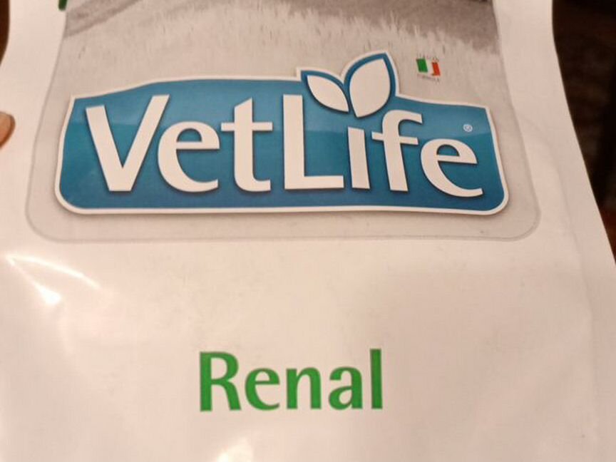 Сухой корм для кошек vetlife renal 400 гр