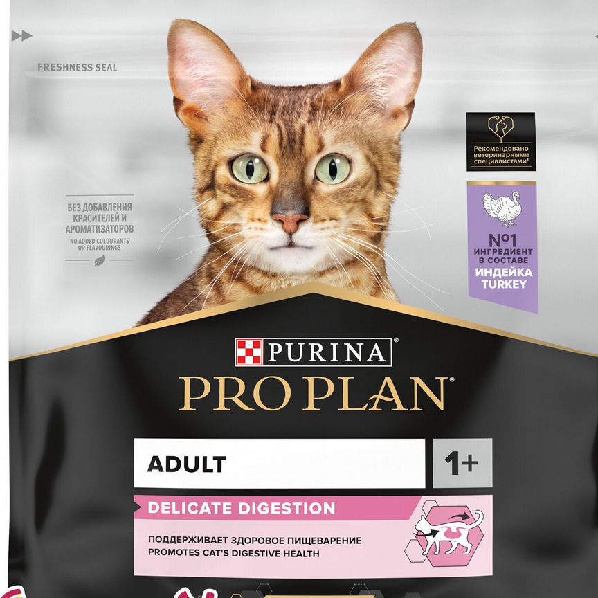PRO plan Delicate Digestion Adult Корм сух.индейка