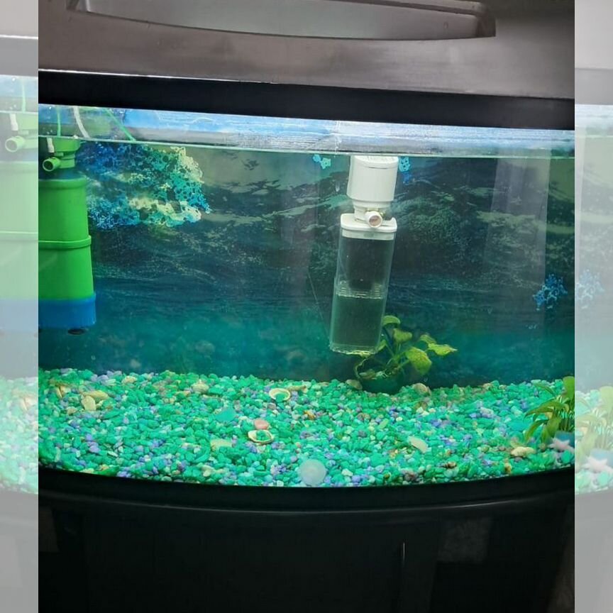 Аквариум с тумбой бу