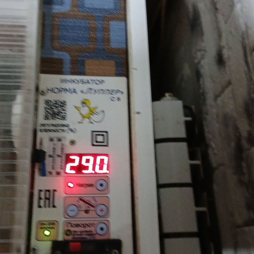 Инкубатор норма лупер с 8