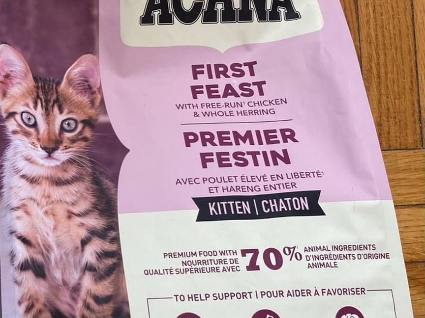 Сухой корм для котят Acana - 1.8 кг