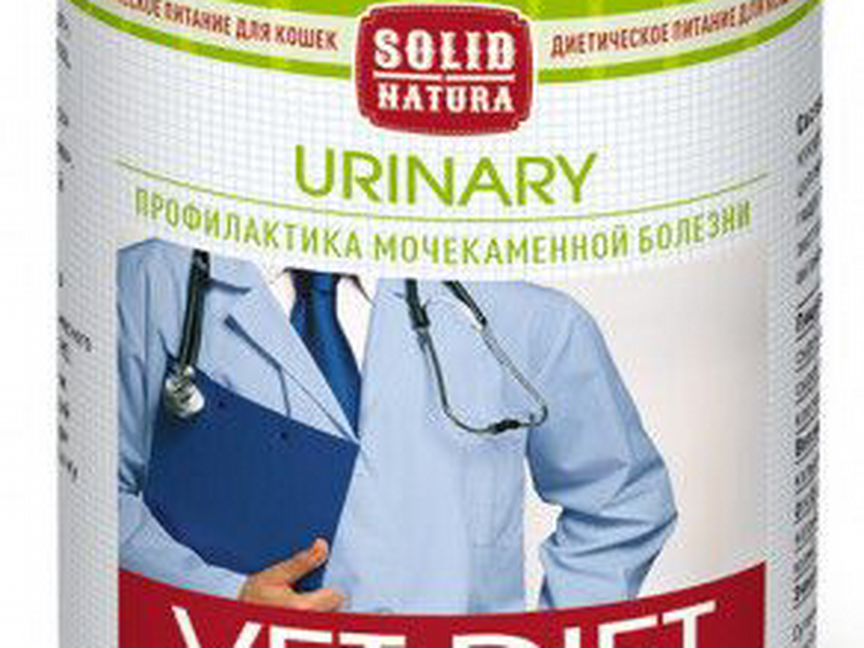 Solid Natura VET Urinary диета для кошек влажный 0