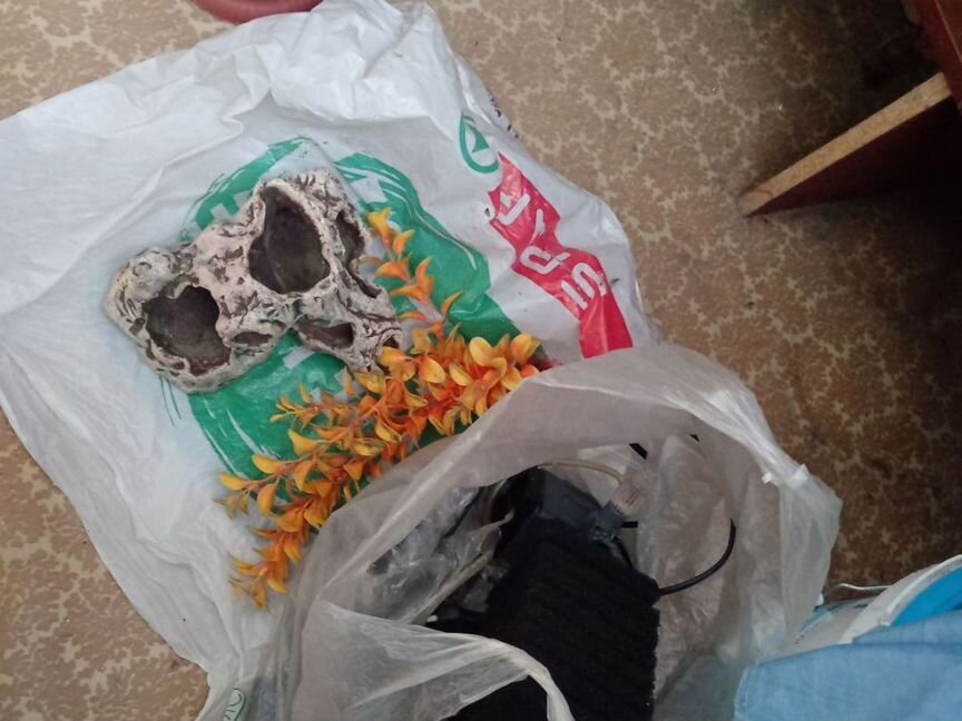 Аквариум 86 литров с крышкой + фильтры