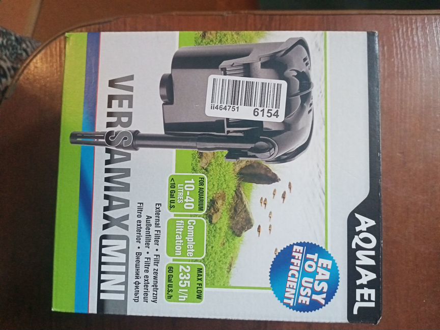 Фильтр для очистки воды в террариуме новый