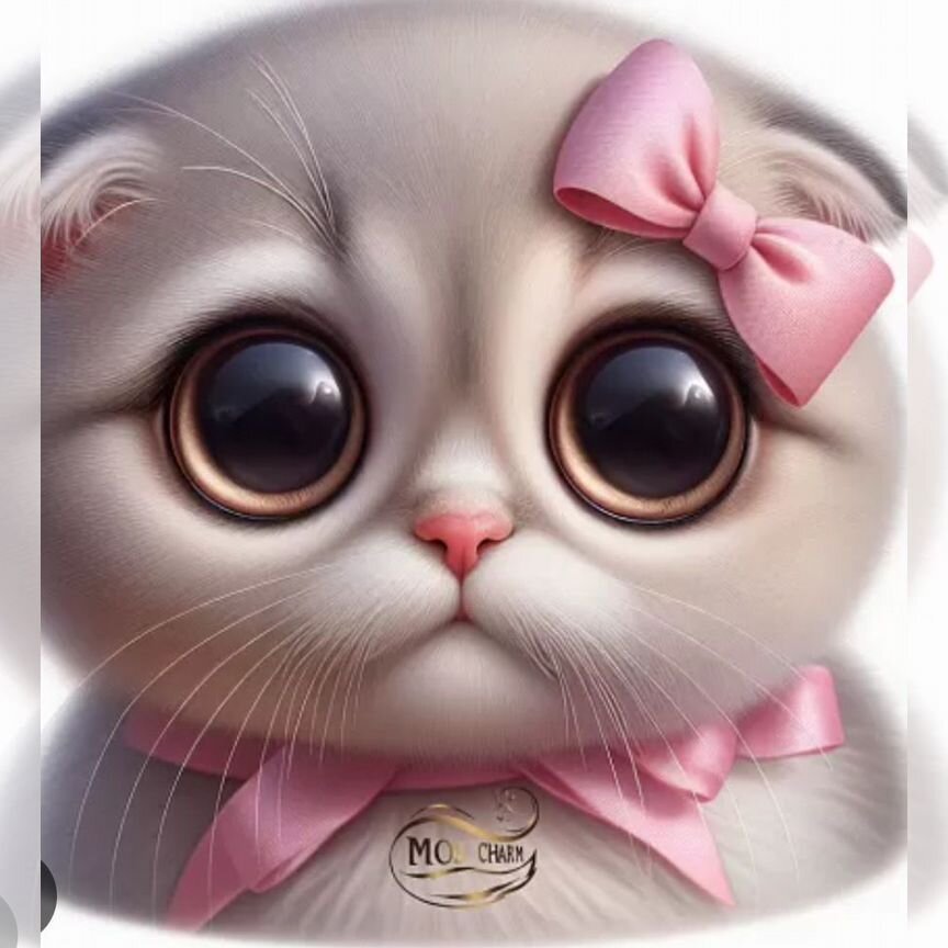 Шотландский вислоухий короткошёрстный котёнок