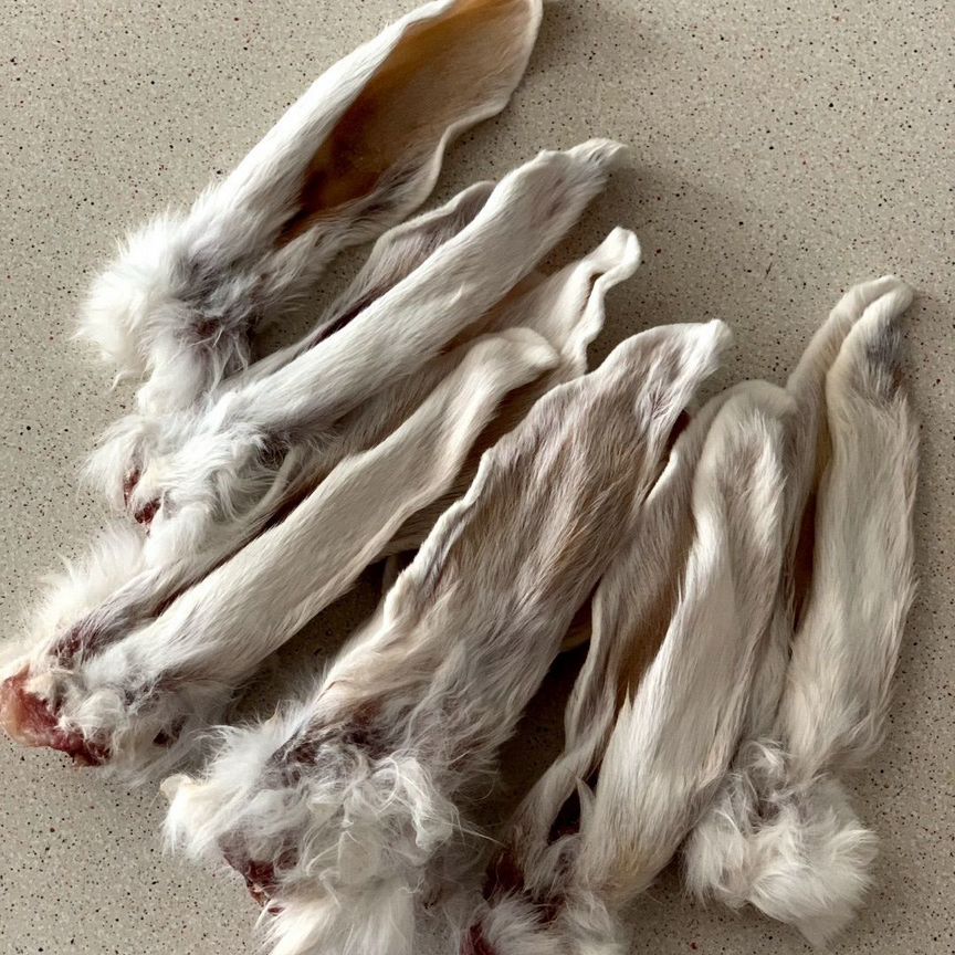 Уши кролика сушеные Лакомства для собак