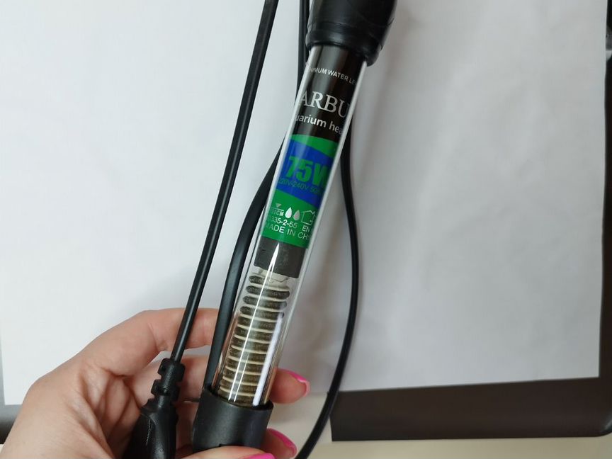 Обогреватель для аквариума Barbus HL-75