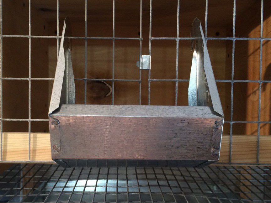 Кормушка навесная оцинкованная