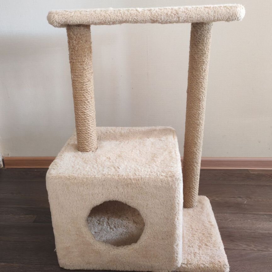 Когтеточка домик для кошки