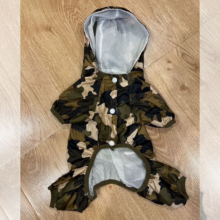 Дождевик для собаки мелких пород