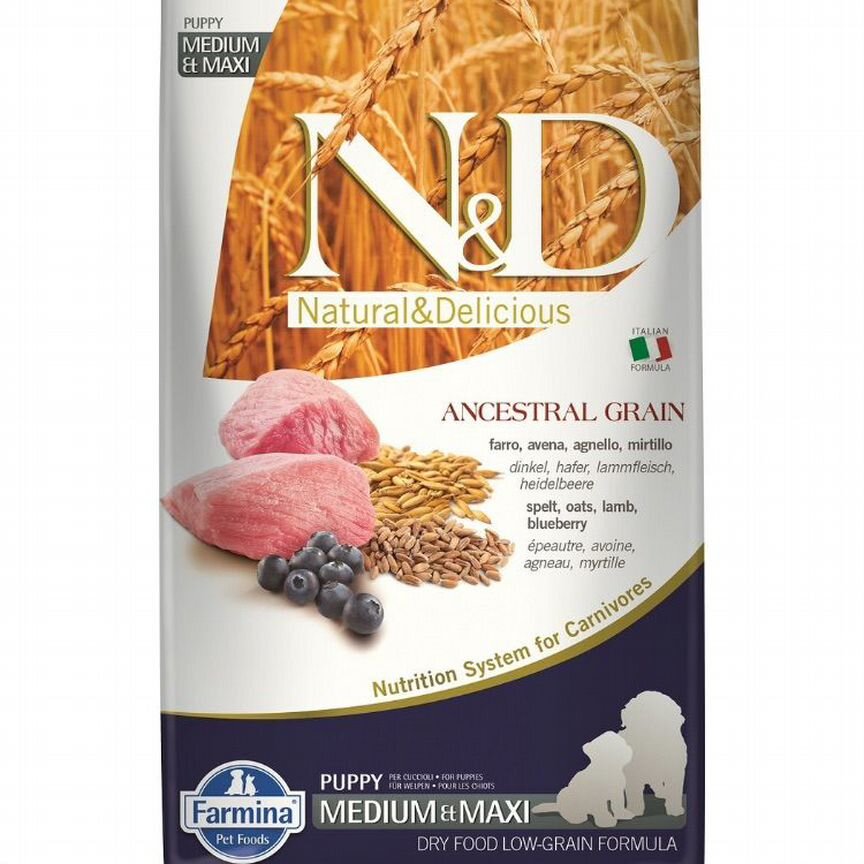 Корм для собак farmina 12 кг