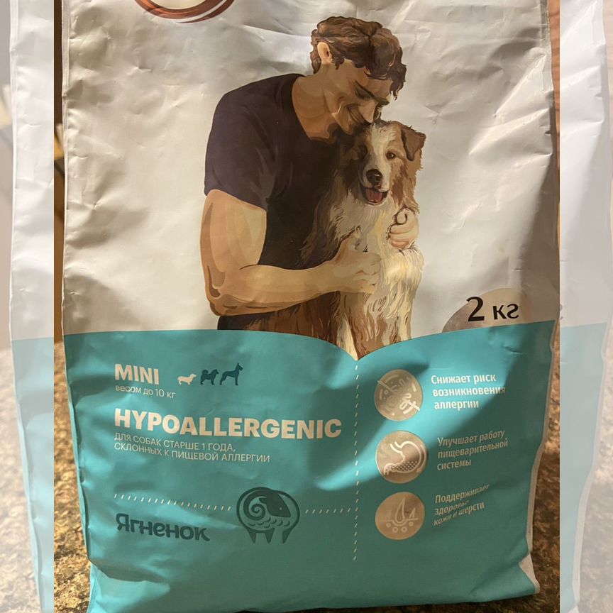 Корм для Собак Karmy Гипоаллергенный 3кг 900гр