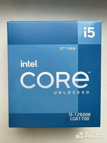 Новый Intel Core i5-12600K BOX купить в Воронеже | Электроника | Авито