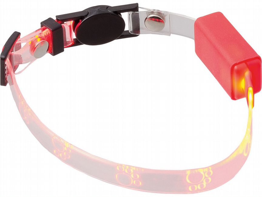 Ошейник светящийся. Безопасность.Новый
