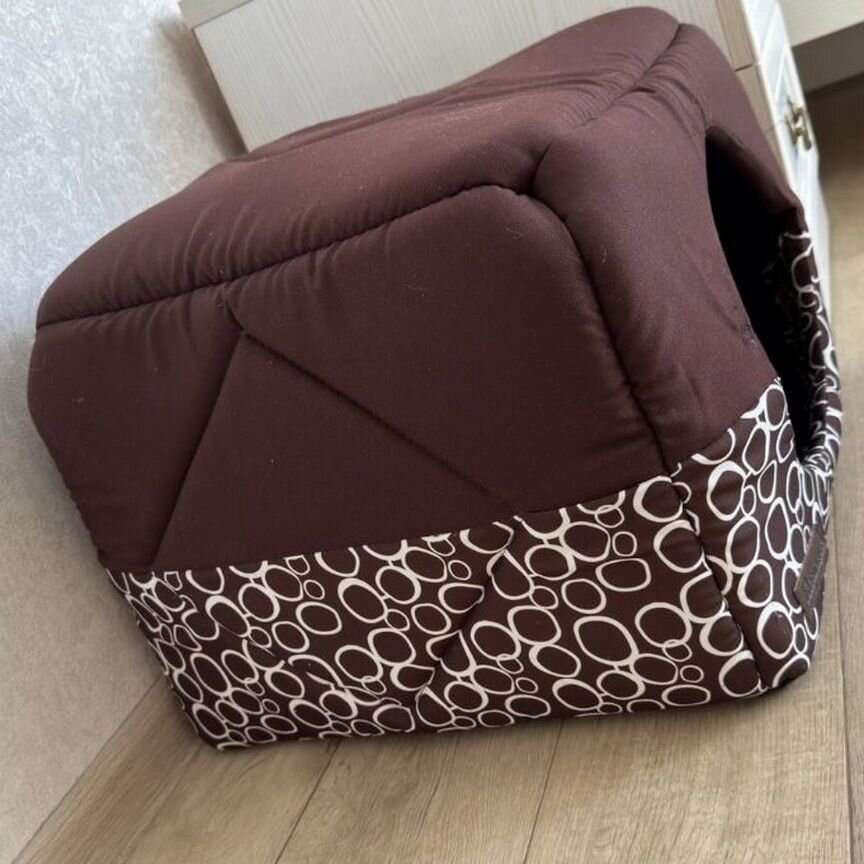 Лежанка домик для собаки