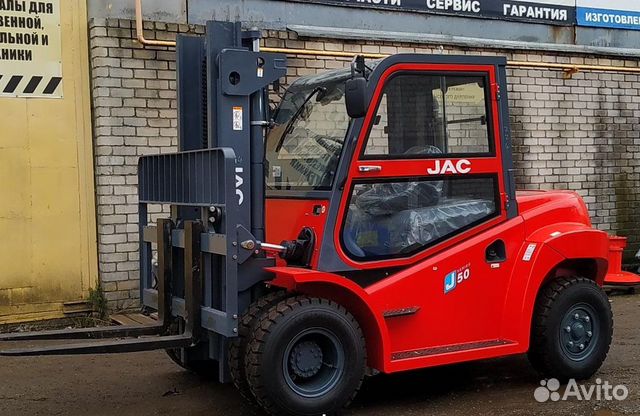 Вилочный погрузчик JAC CPCD50, 2022 купить в Казани | Транспорт | Авито