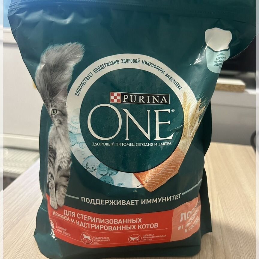 Сухой корм для стерилизованных кошек purina one