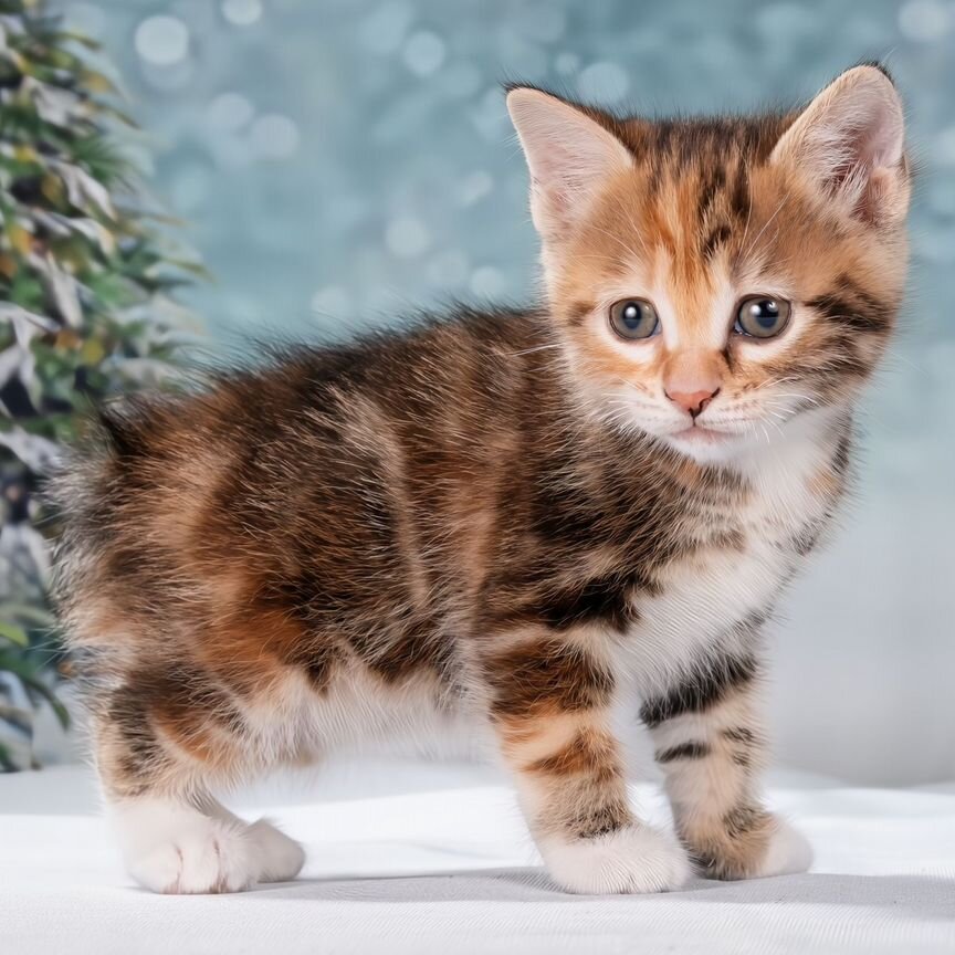 Курильский бобтейл короткошёрстный котёнок