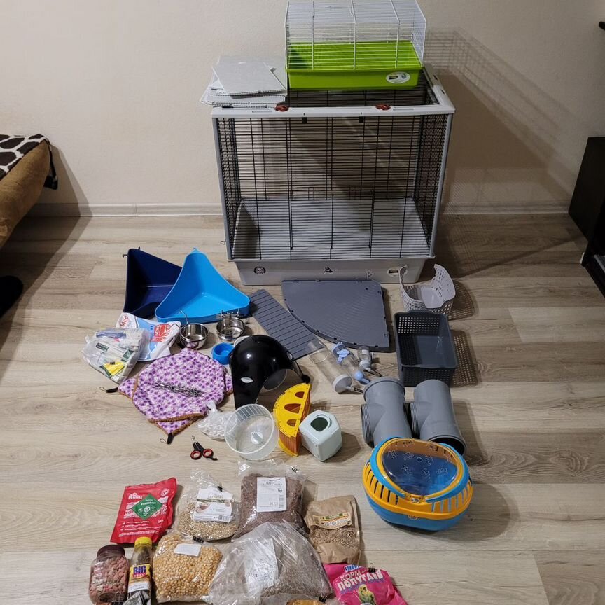 Клетка Ferplast furat. Набор крысовода