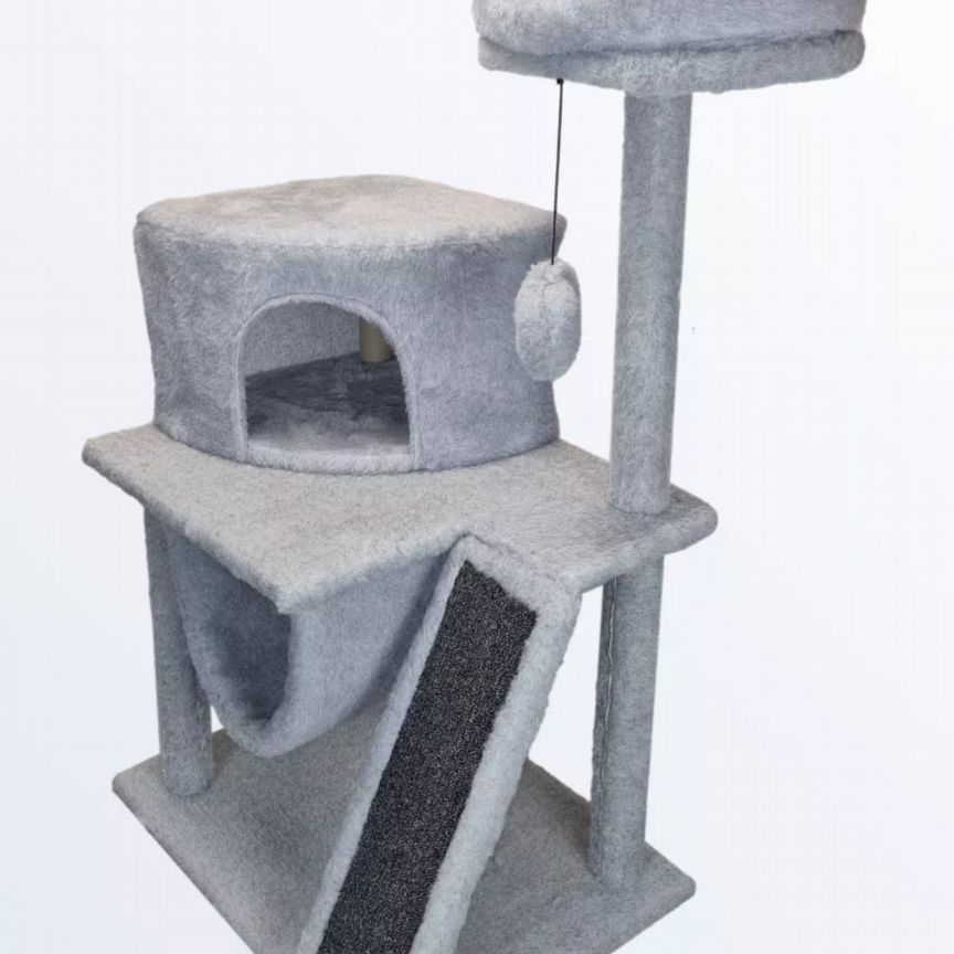 Когтеточка домик для кошки бу Бронь
