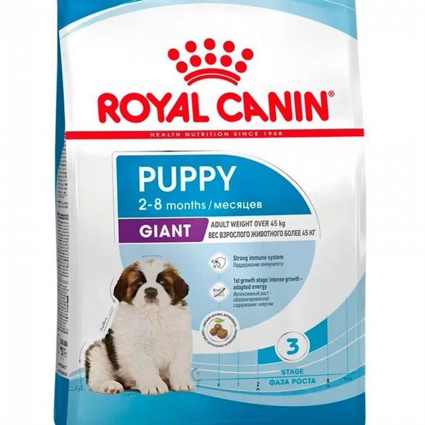 Сухой корм royal canin giant puppy