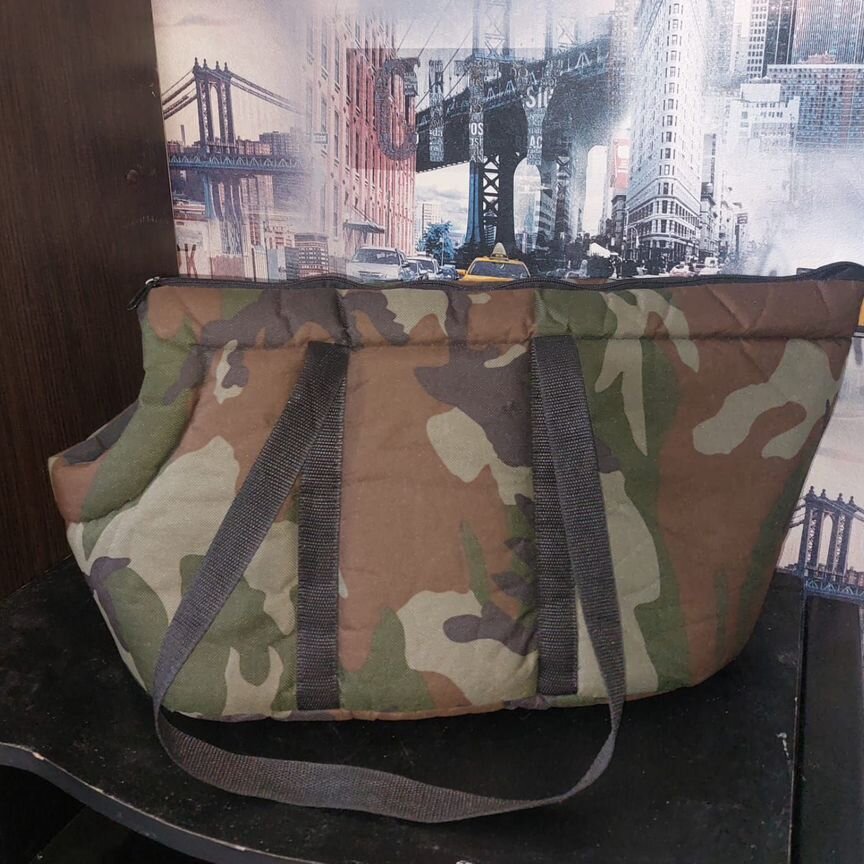 Сумка переноска для средних собак