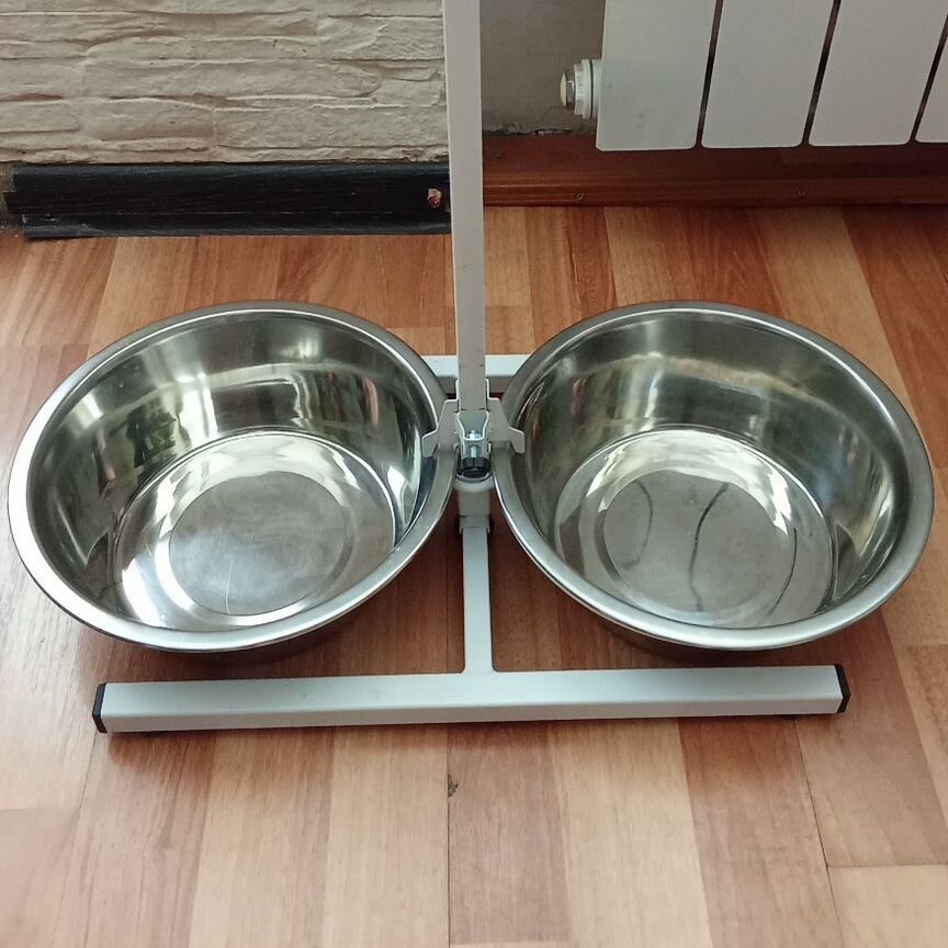 Миски для собак с подставкой большие