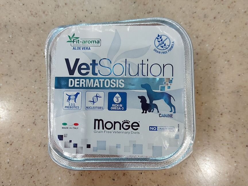 Корм влажный Monge Dermatosis