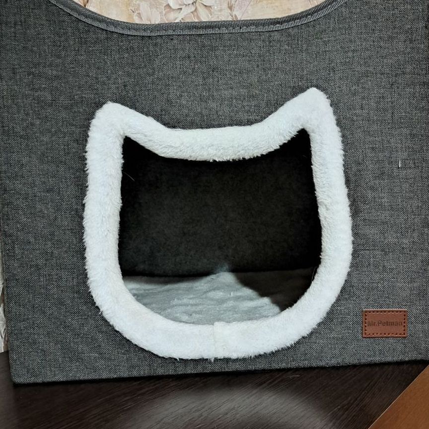 Домик для кошки с когтеточкой