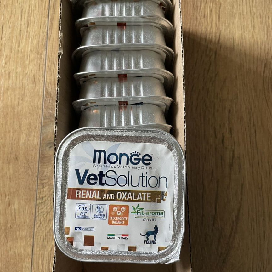 Monge renal консервы для кошек 10 шт
