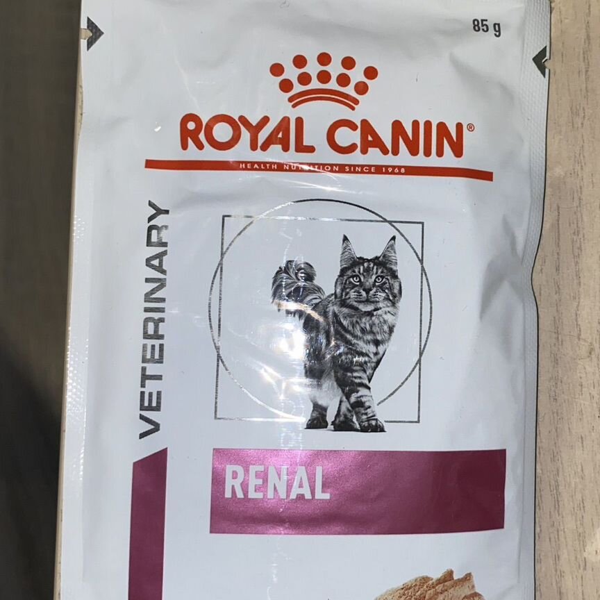 Корм для кошек royal canin renal паштет