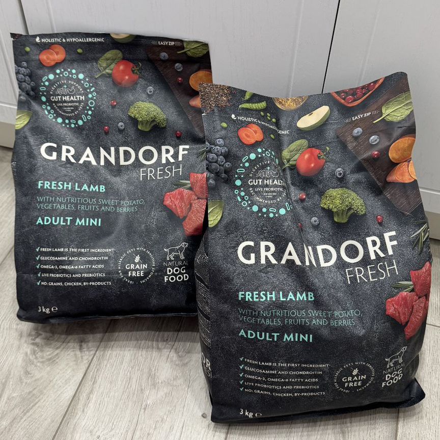 Grandorf Fresh Lamb корм для маленьких собак 3 кг