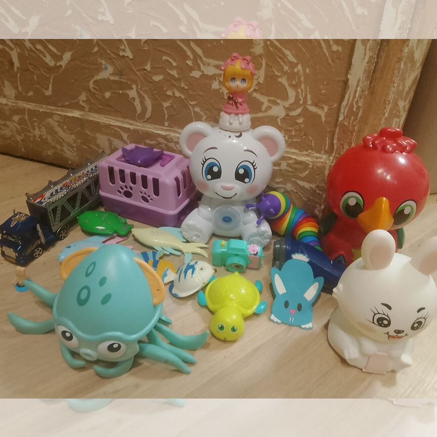 Игрушки для купания и игор