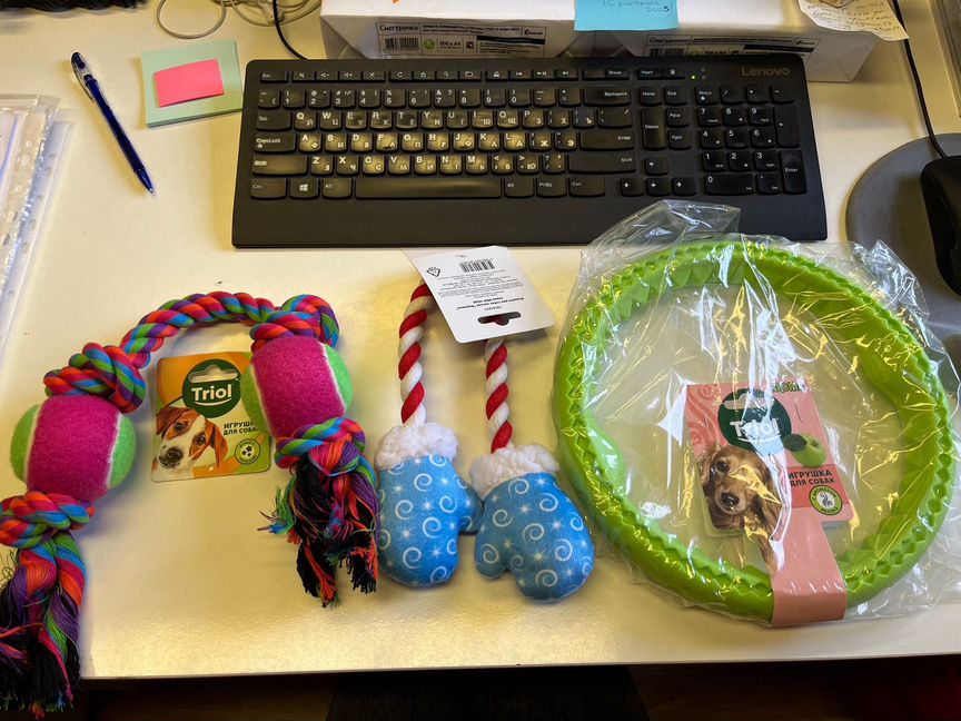 Новые игрушки доя собак лот